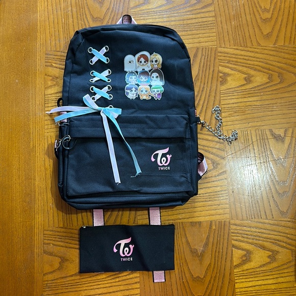 Twice | Accessories | Twice Backpack Laptop Bag Anime Kpop Korean ...